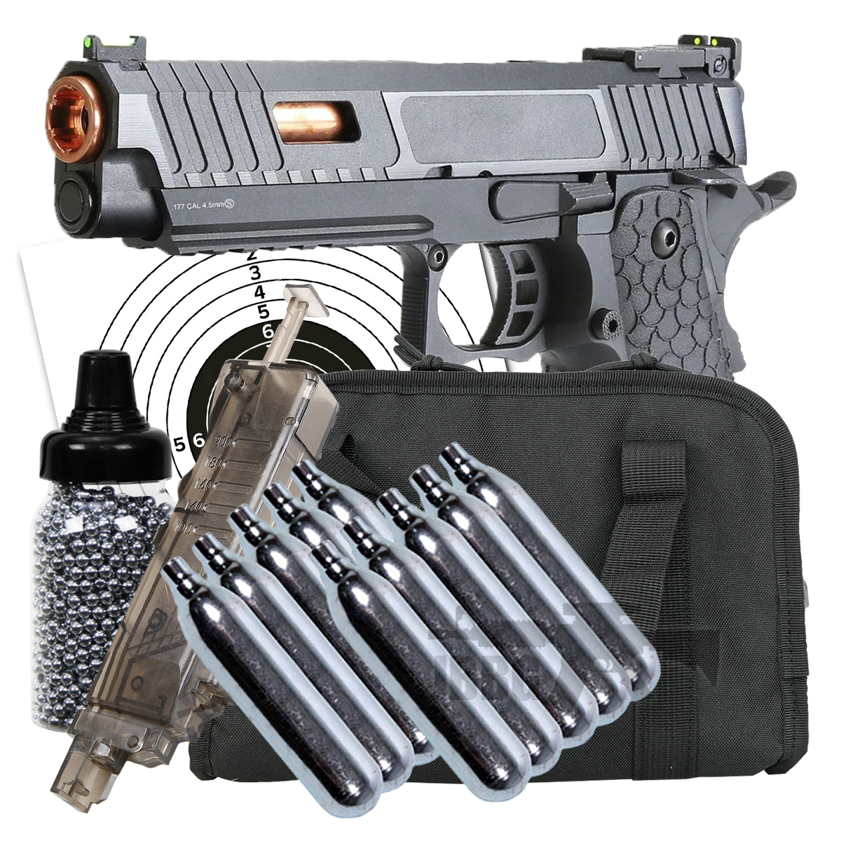 Baba Yaga Combat Master Co2 Air Pistol Bundle Set - Just Air Guns