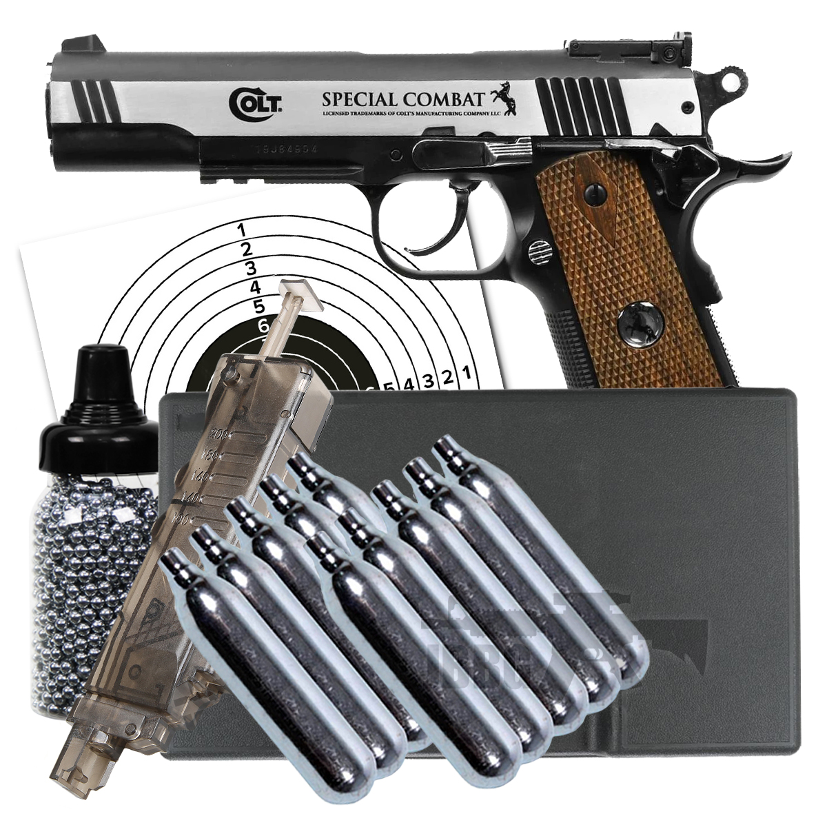 Umarex Colt Special Combat Air Pistol Bundle Set - Just Air Guns