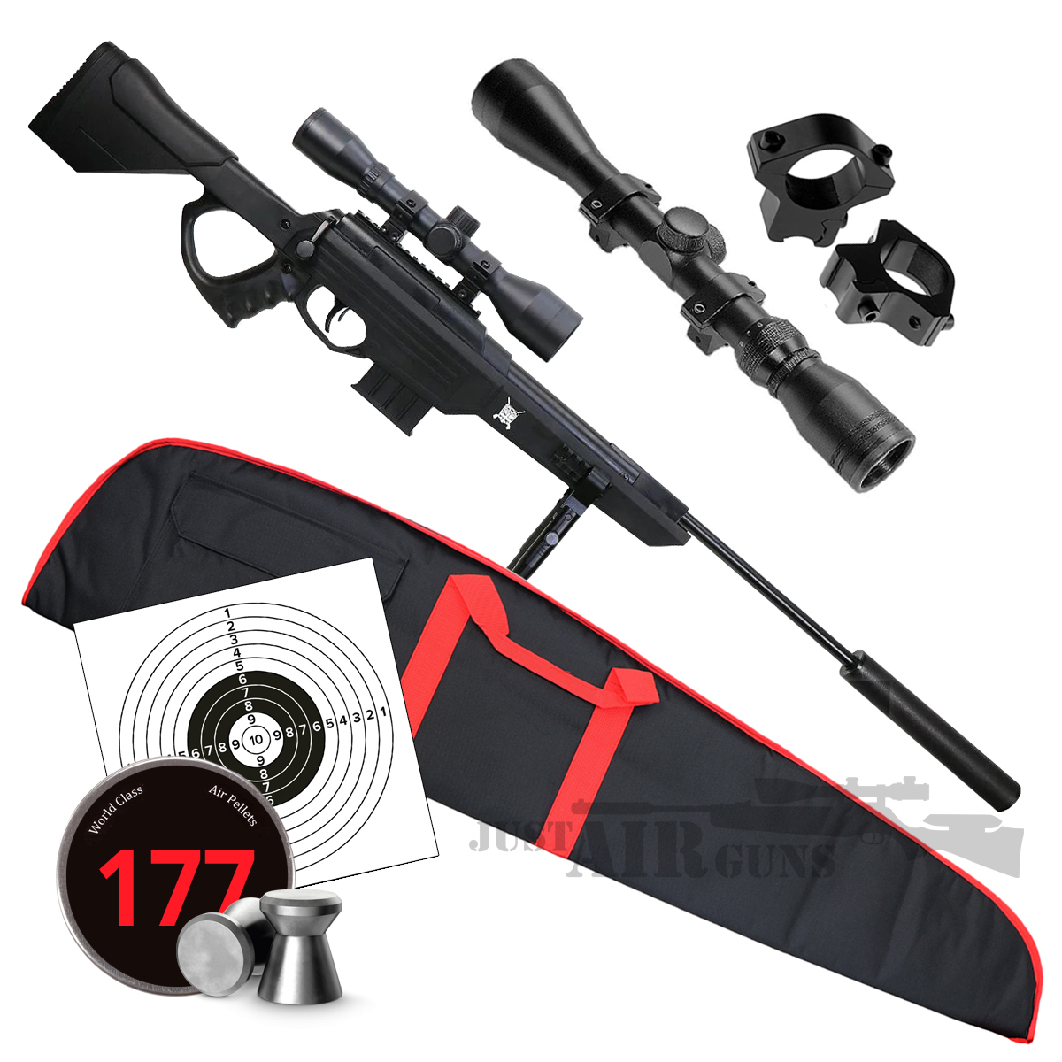 Spec Ops Sniper MKII Air Rifle Set 177 Bundle Set - Just Air Guns
