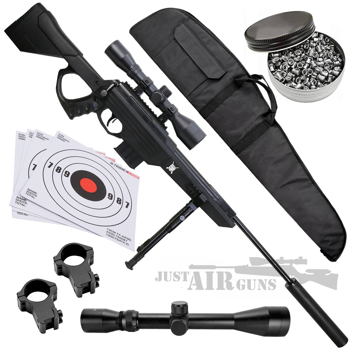 Spec Ops Sniper MKII Air Rifle Set 177 Bundle Set - Just Air Guns