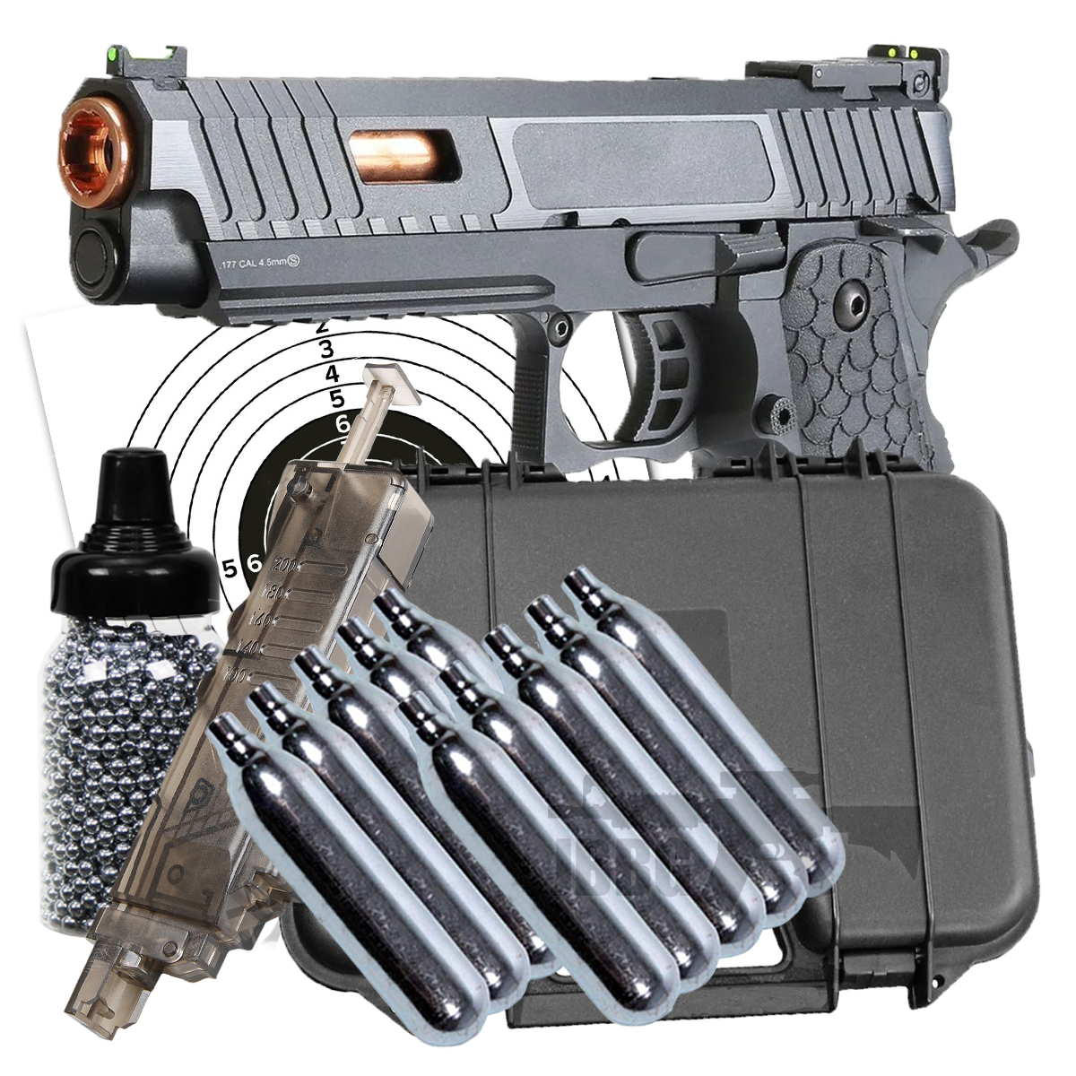Baba Yaga Combat Master Co2 Air Pistol Bundle Set X1 - Just Air Guns