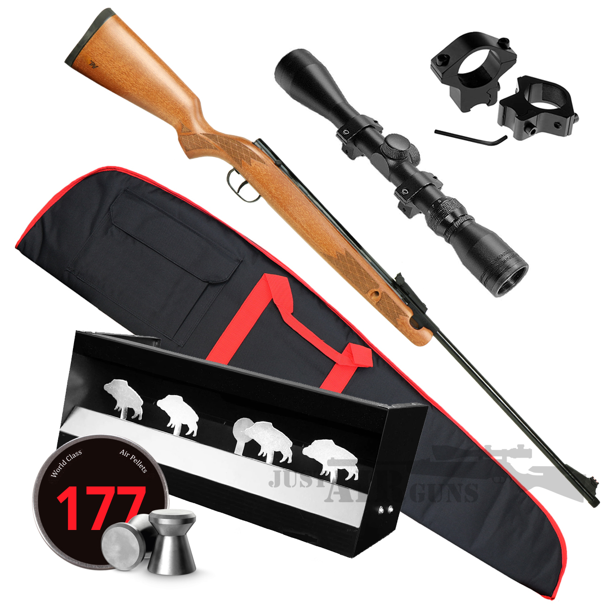Winchester Model 45 Air Rifle Bundle Set .177 X2 - Just Air Guns