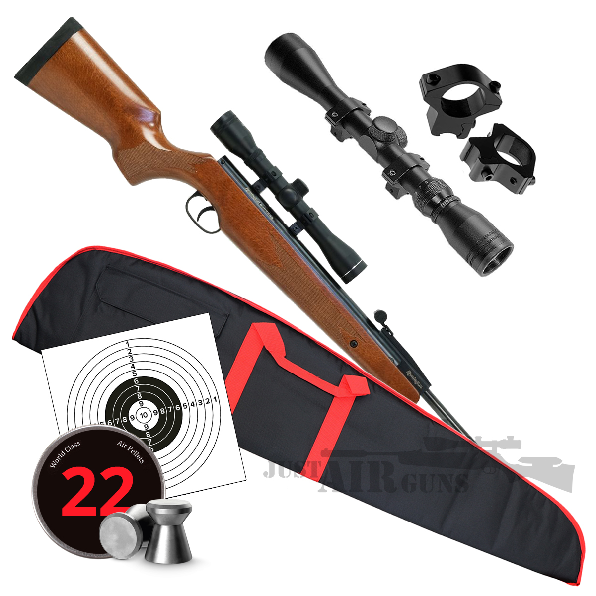 Remington Express Compact Air Rifle Bundle Set .22 - Just Air Guns