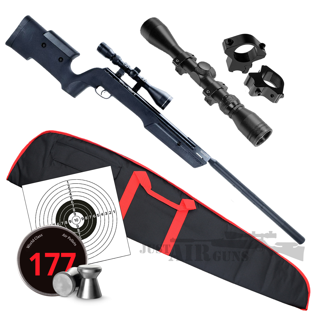 Remington Thunder Ceptor Air Rifle Bundle Set .177 - Just Air Guns