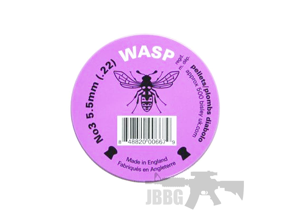 500 Wasp Pellets 22 Domed - Just Air Guns