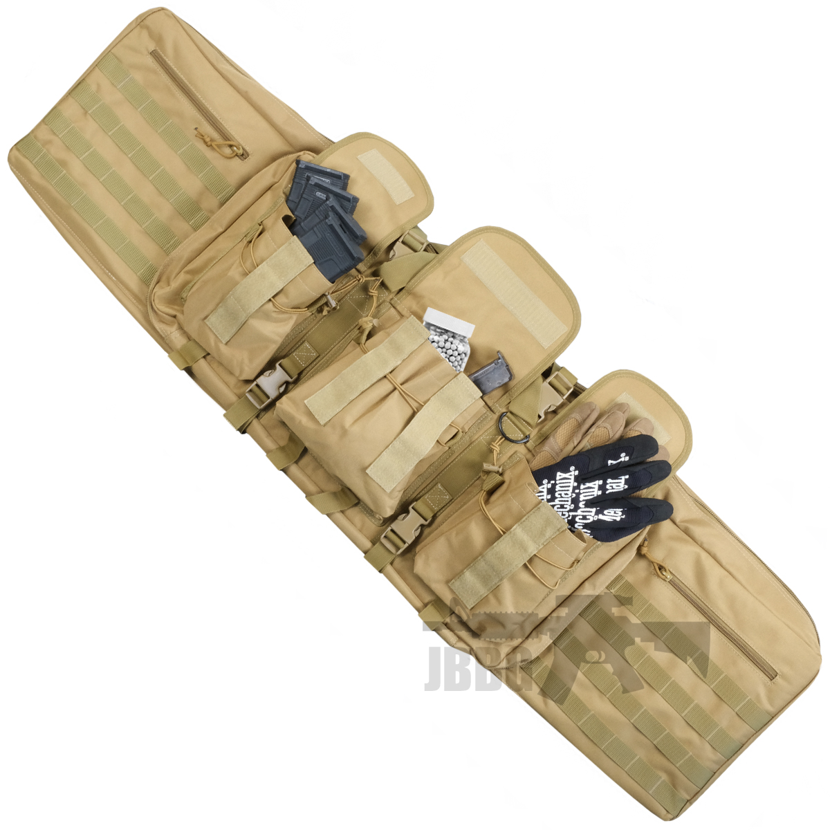 GB16 Duel Cabbeen Bag Tan 120cm - Just Air Guns
