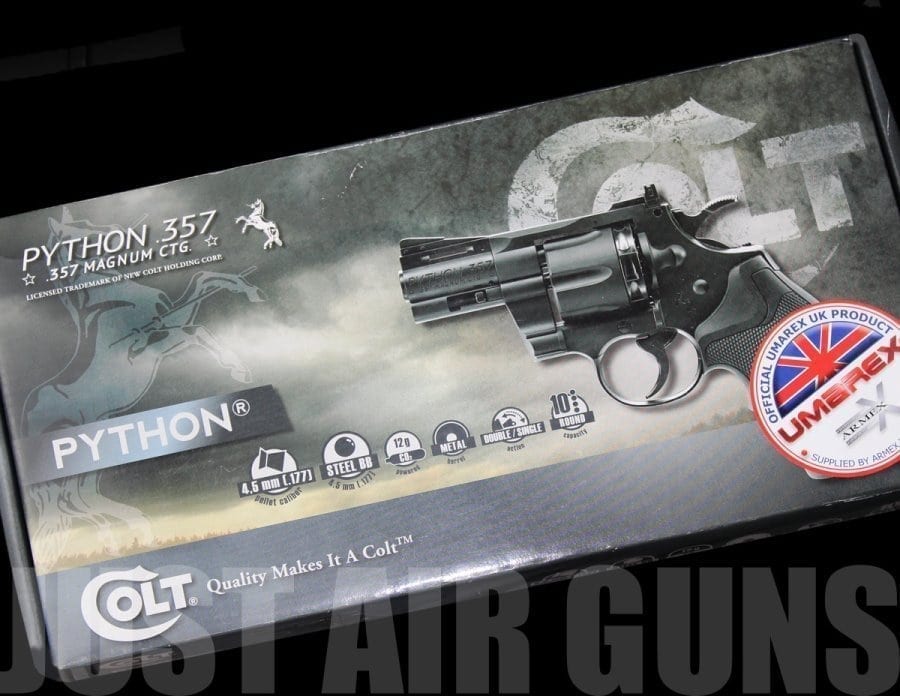 COLT PYTHON 357 REVOLVER - Just Air Guns