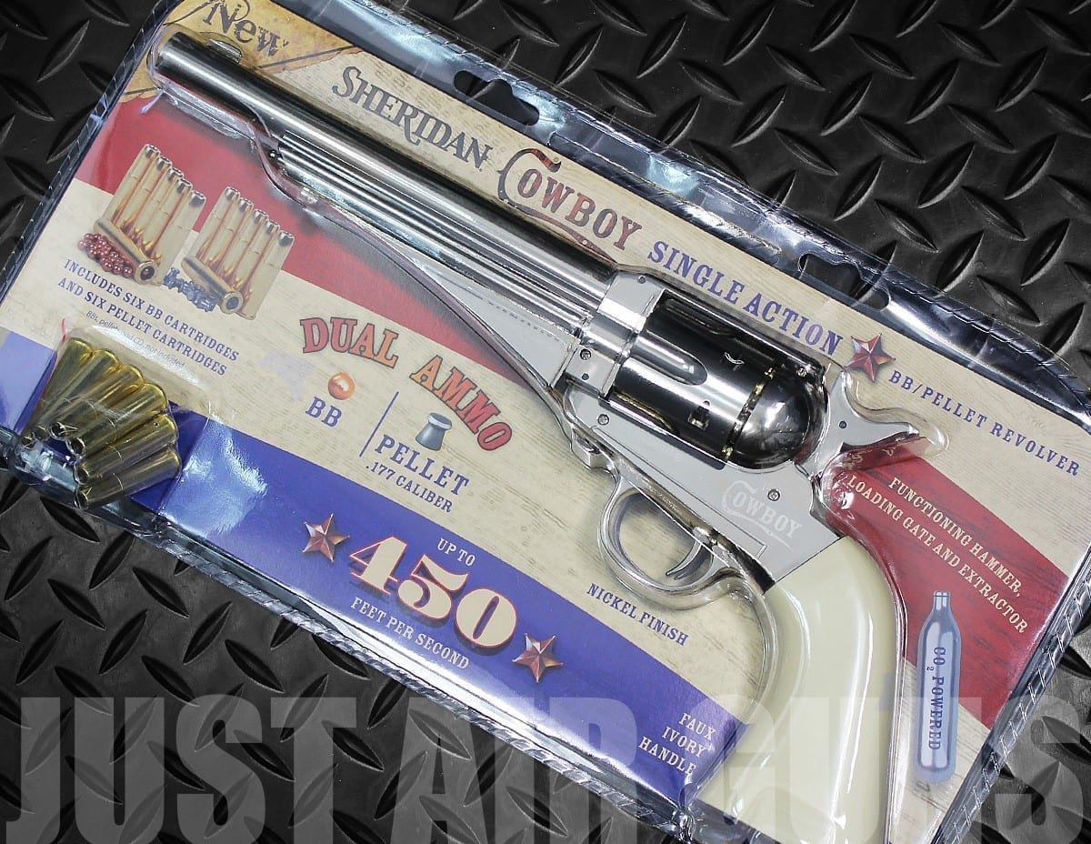 SHERIDAN COWBOY REVOLVER SET - Just Air Guns