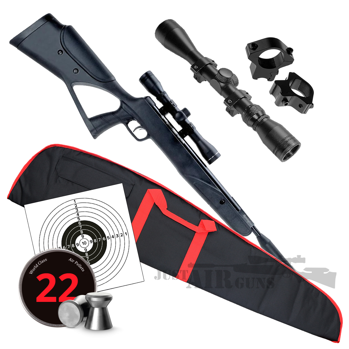 Remington Tyrant Tactical Air Rifle Bundle Set .22 - Just Air Guns