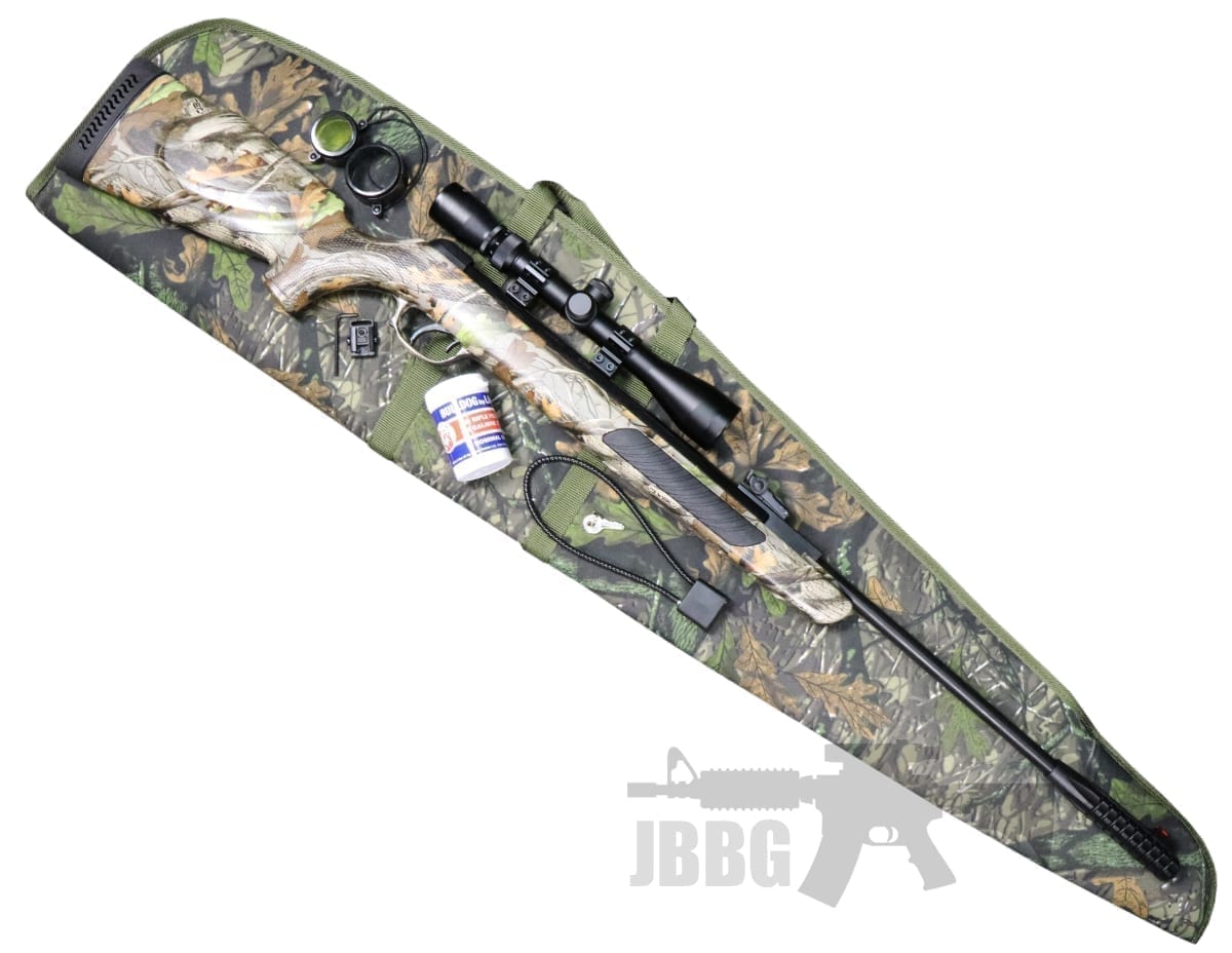 Kral Devil Camo Air Rifle Set .22 - Just Air Guns