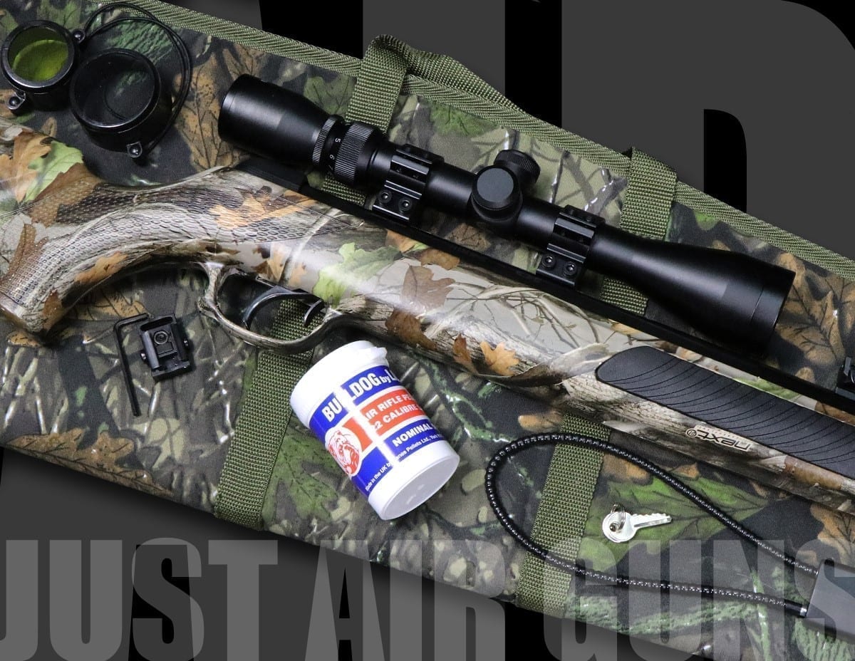 Kral Devil Camo Air Rifle Set .22 - Just Air Guns