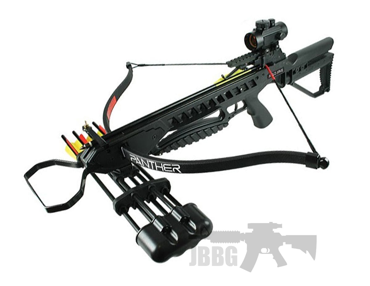 Panther 175LB Crossbow and Accessories Black - Just Air Guns