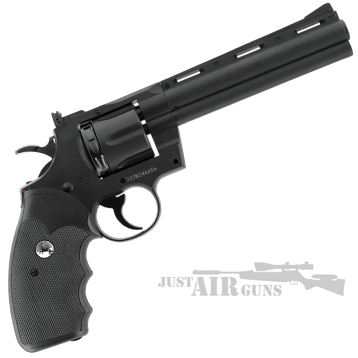 Colt Python 6″ 357 .177 Pellet & BB Co2 Air Pistol - Just Air Guns