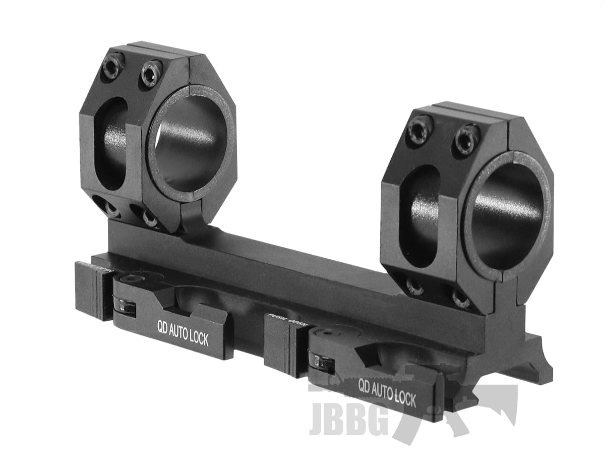Tactical One Piece 25-30 Scope Mounts with QD Auto Lock - Just Air Guns