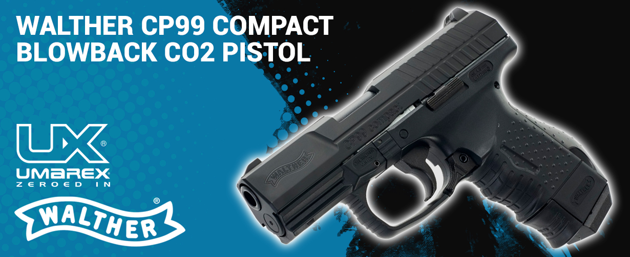 Walther CP99 Compact Air Pistol with Blowback - Just Air Guns