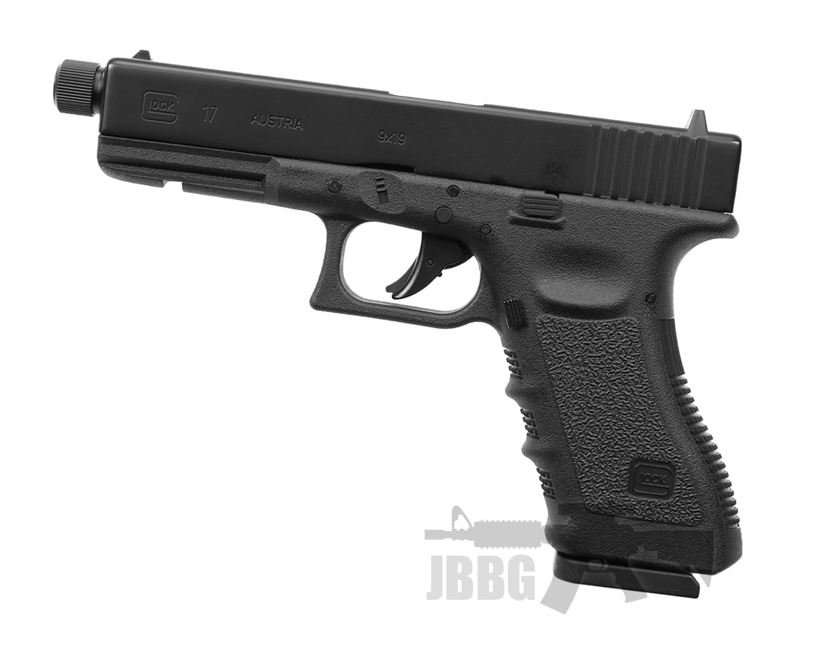 Glock 17 CO2 Air Pistol with Threaded Barrel - Just Air Guns