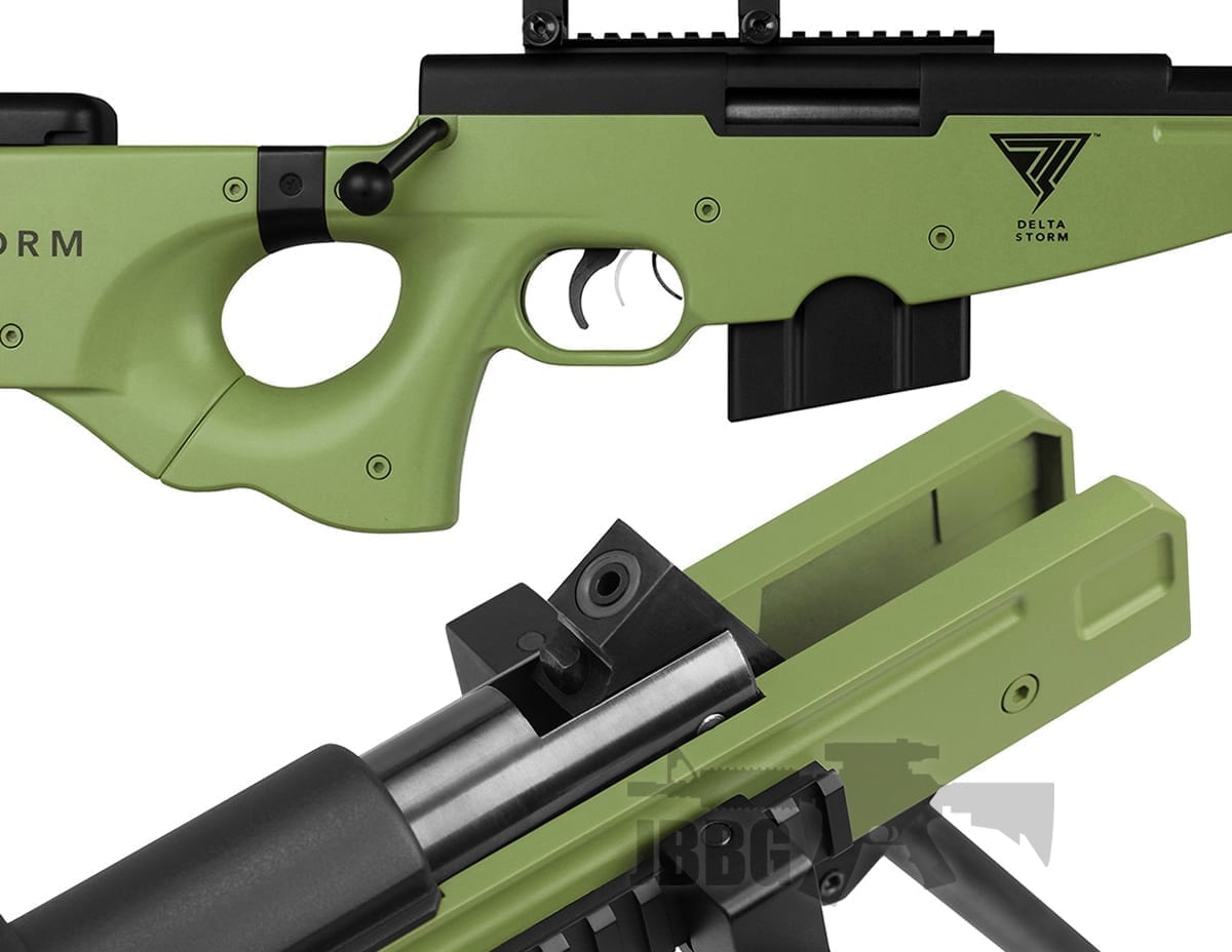 Phantom Elite Olive Drab Sniper .22 Air Rifle - Just Air Guns