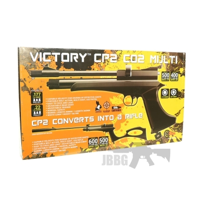 Victory CP2 Black .177 Co2 Air Pistol Rifle Kit - Just Air Guns