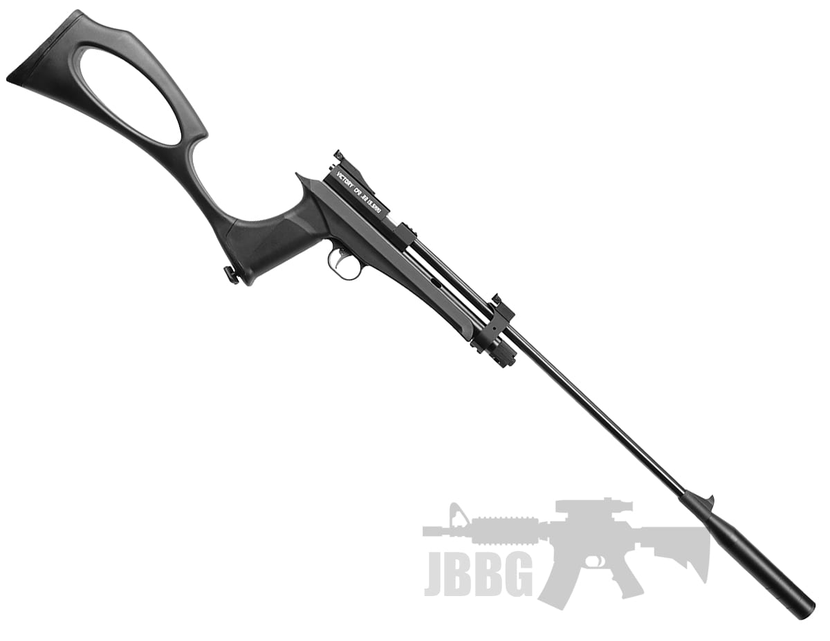 Victory CP2 Black .177 Co2 Air Pistol Rifle Kit - Just Air Guns