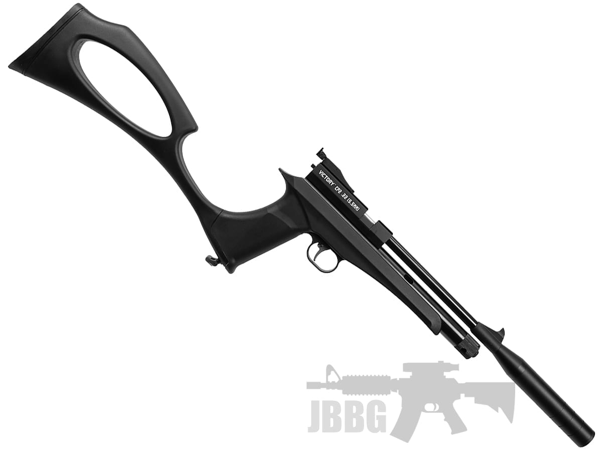 Victory CP2 Black .177 Co2 Air Pistol Rifle Kit - Just Air Guns
