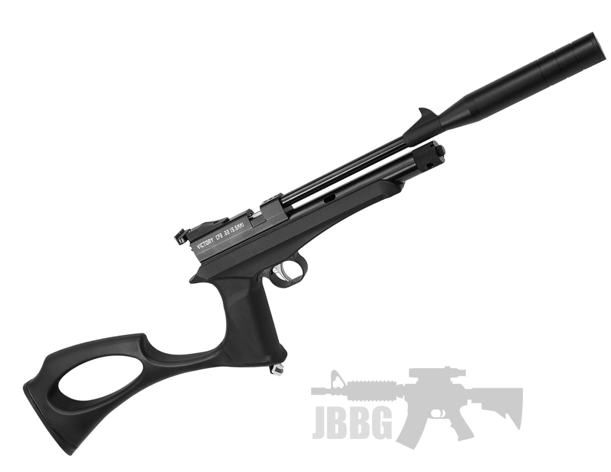 Victory CP2 Black .177 Co2 Air Pistol Rifle Kit - Just Air Guns