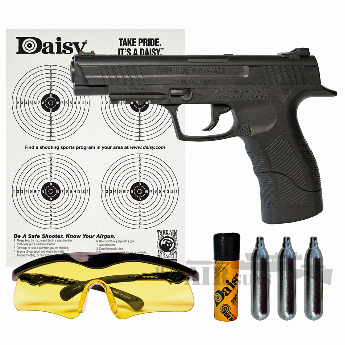 Daisy Model 415 Kit 4.5 Air Pistol - Just Air Guns