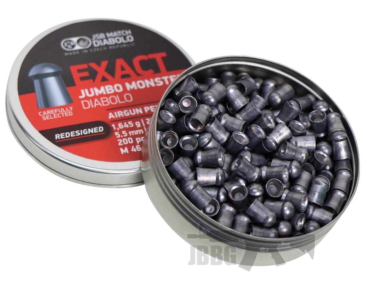 Diabolo Exact Jumbo Monster Airgun Pellets .22 200 - Just Air Guns