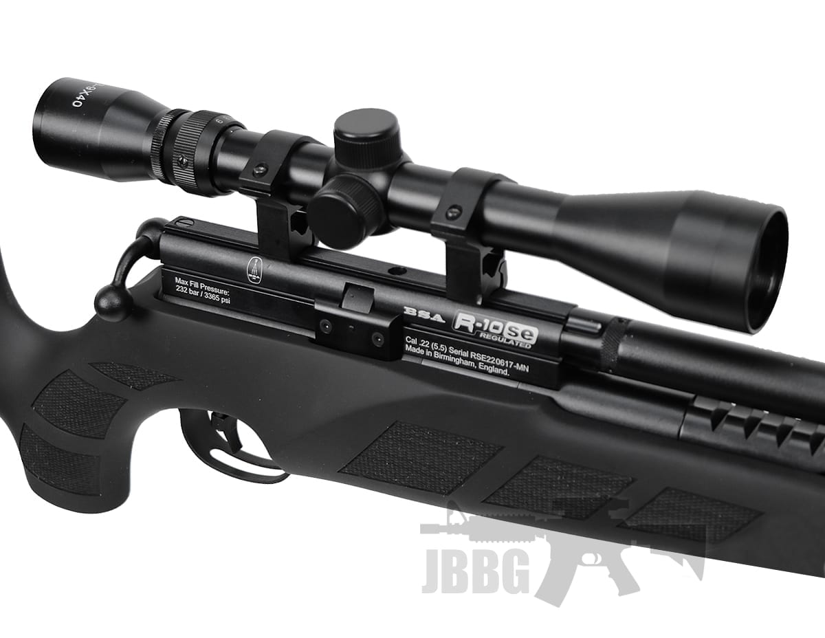 BSA R10 SE .22 12FTLB Black Edition Air Rifle - Just Air Guns