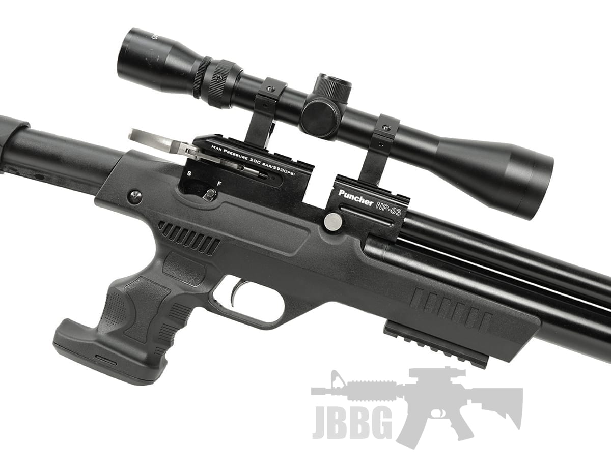 Kral Puncher NP-03 S Tactical PCP Air Rifle .22 - Just Air Guns