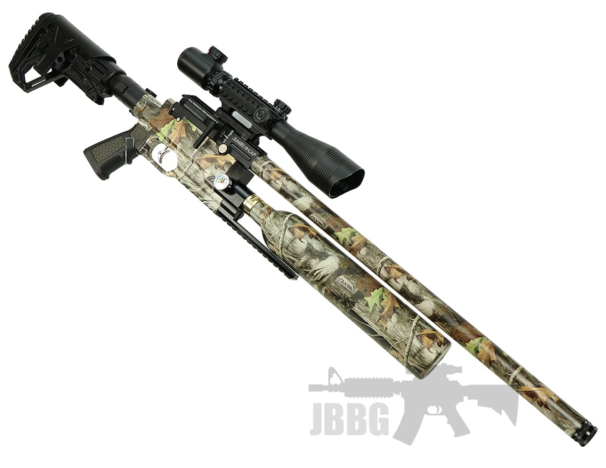 Kral Puncher Jumbo Hi Cap PCP Camo .22 - Just Air Guns