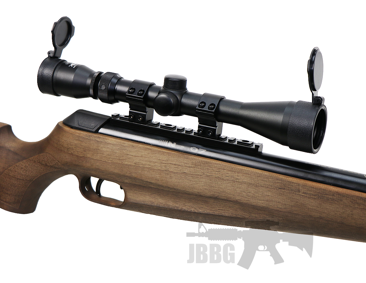 Kral Arms N-07 Breakbarrel Air Rifle Wood Stock .22 - Just Air Guns