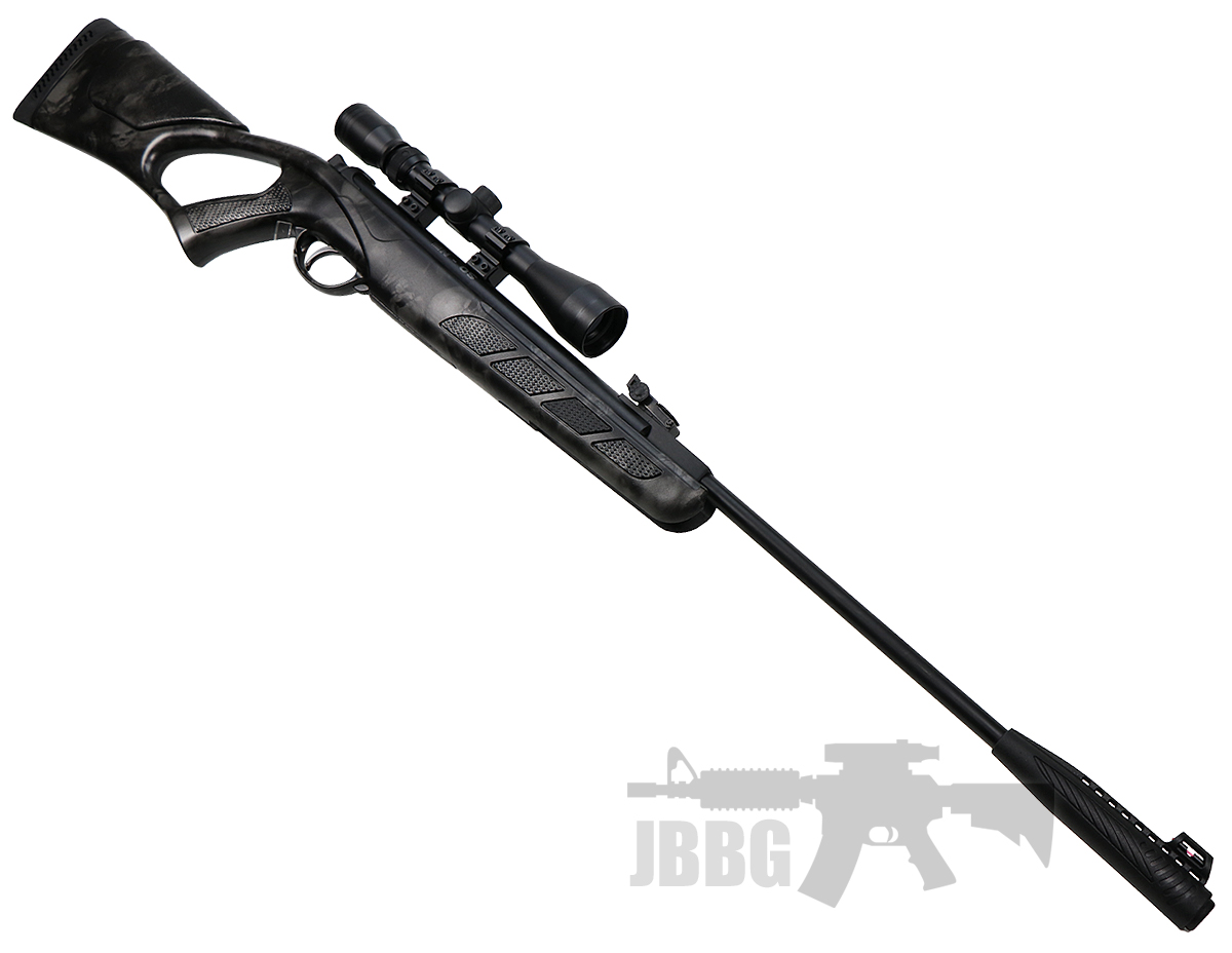 Kral Arms Champion Skull Camo Stock Air Rifle Kit .22 - Just Air Guns