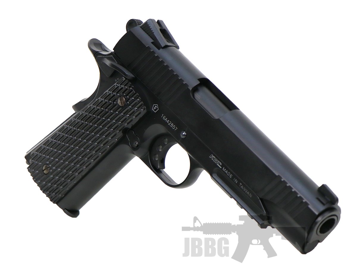 KWC M1911 A1 Tac 177 BB Blow Back Co2 Air Pistol - Just Air Guns
