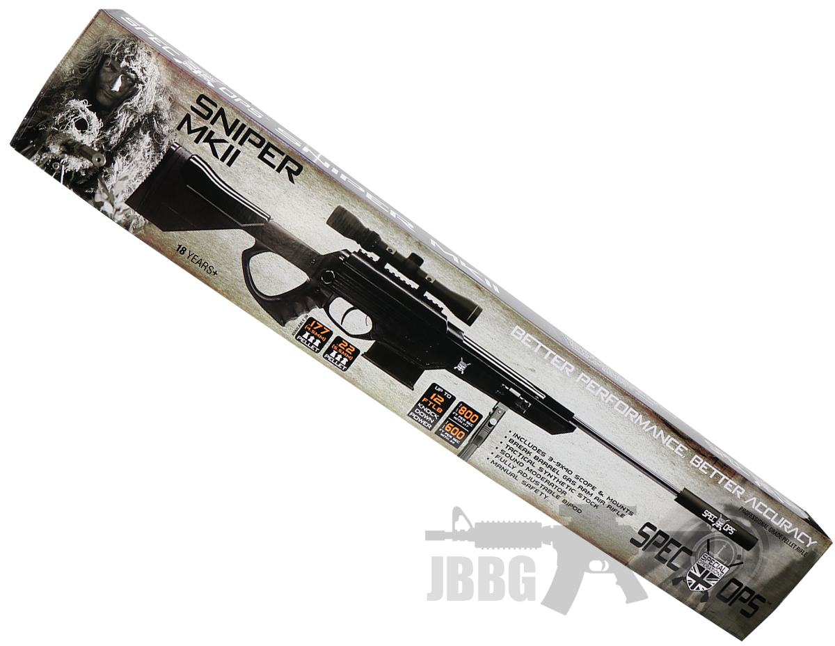 Spec Ops Sniper MKII Air Rifle Set 22 - Just Air Guns