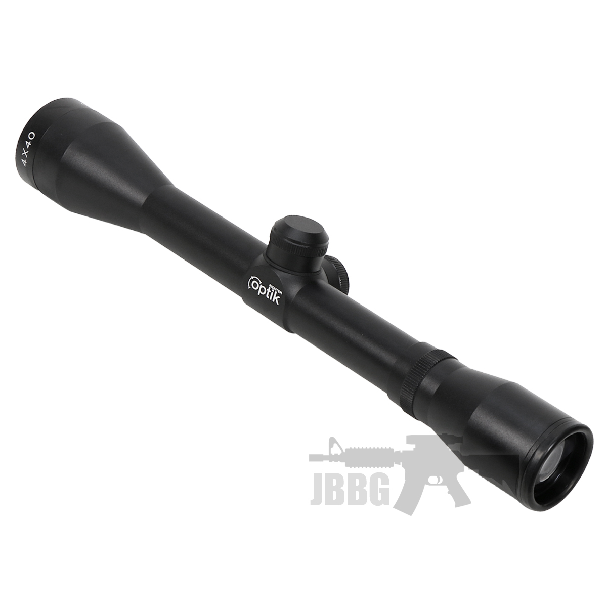 Optik Qo4 Richter Scope 4x40 with Mounts - Just Air Guns