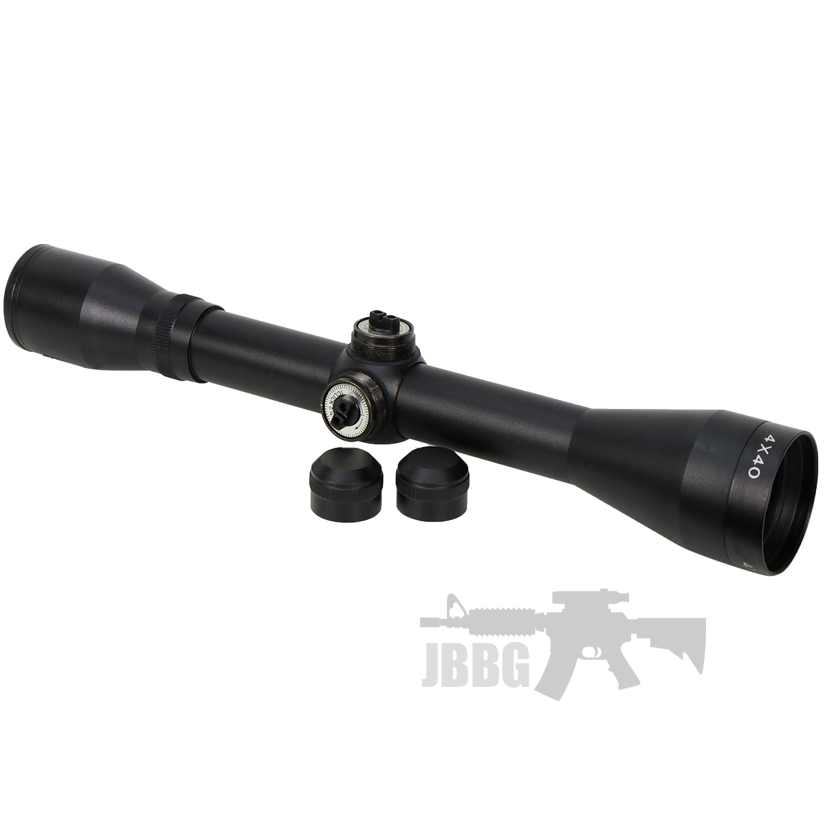 Optik Qo4 Richter Scope 4x40 with Mounts - Just Air Guns