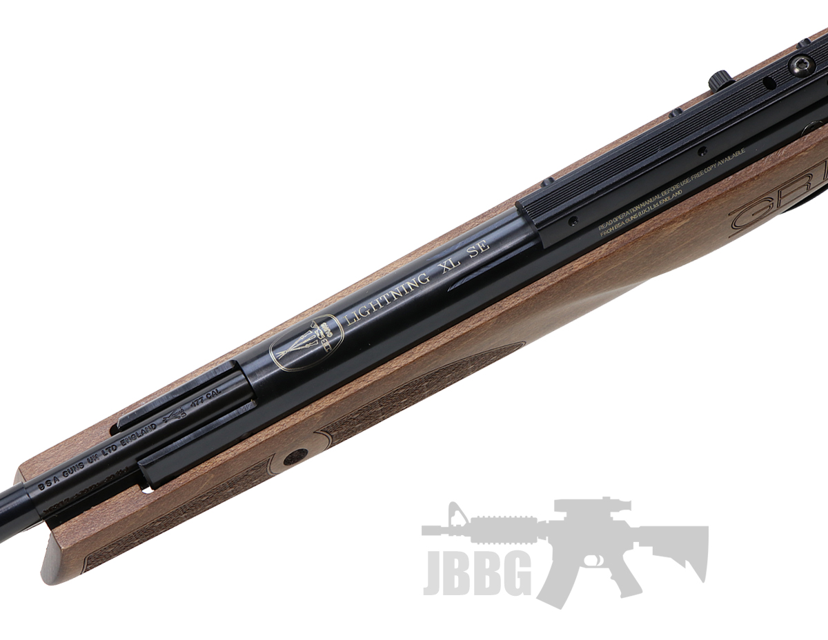 BSA Lightning XL SE GRT Beech Stock Air Rifle .22 - Just Air Guns