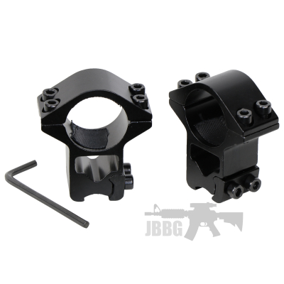 11MM Dovetail Rifle Scope Mounts High-Profile - Just Air Guns
