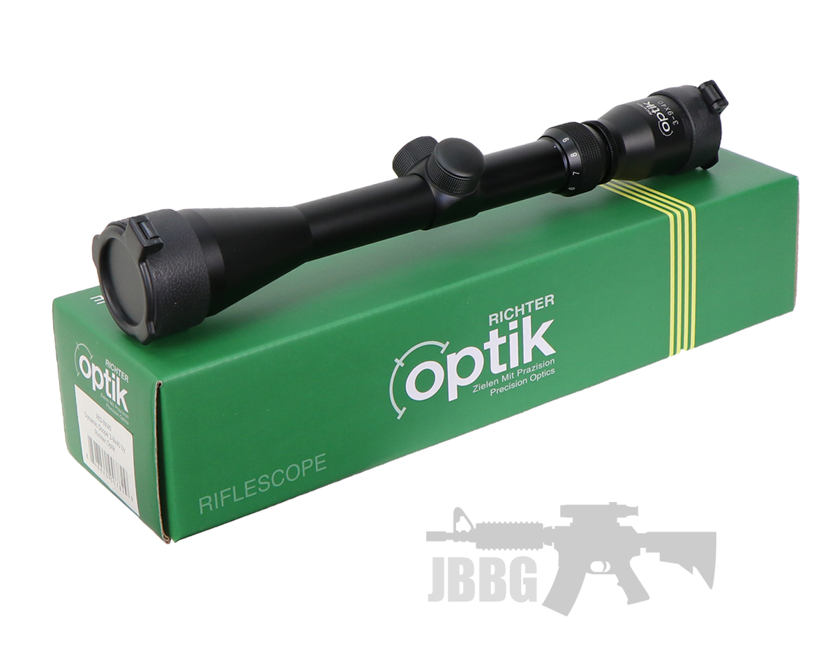 Optik Richter Scope 3-9x40 with Mounts - Just Air Guns