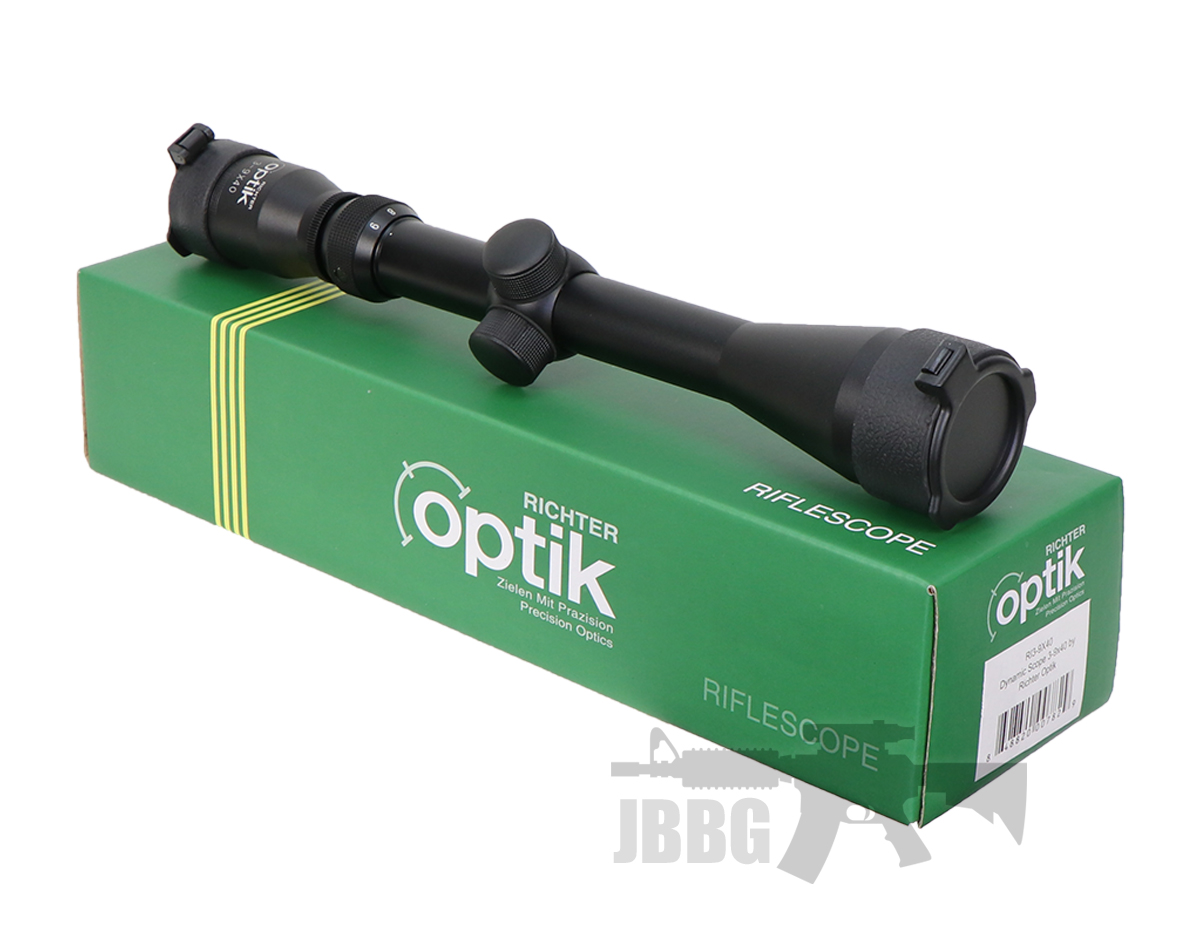 Optik Richter Scope 3-9x40 with Mounts - Just Air Guns