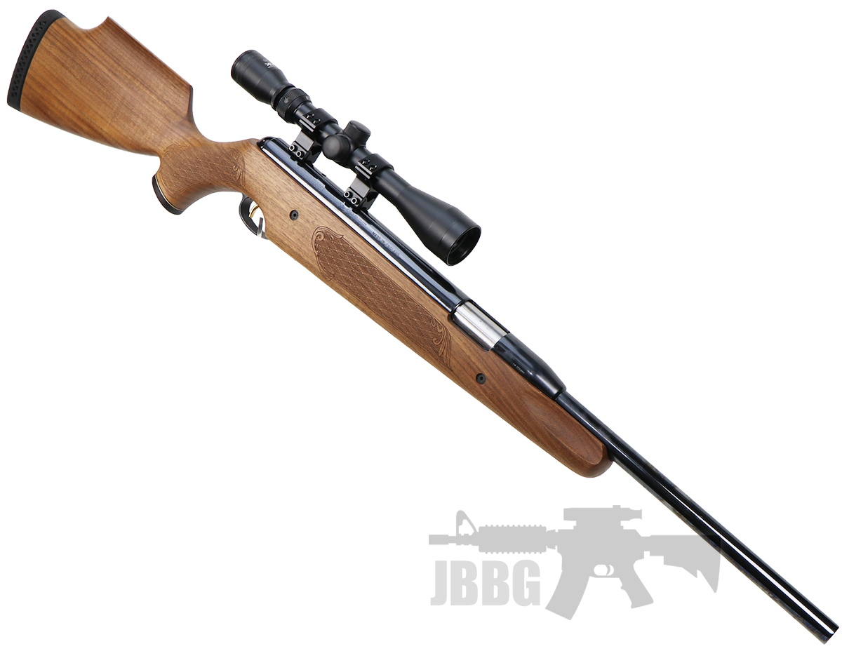 AirArms Pro Sport Single Shot RH Walnut STD Air Rifle .177 - Just Air Guns