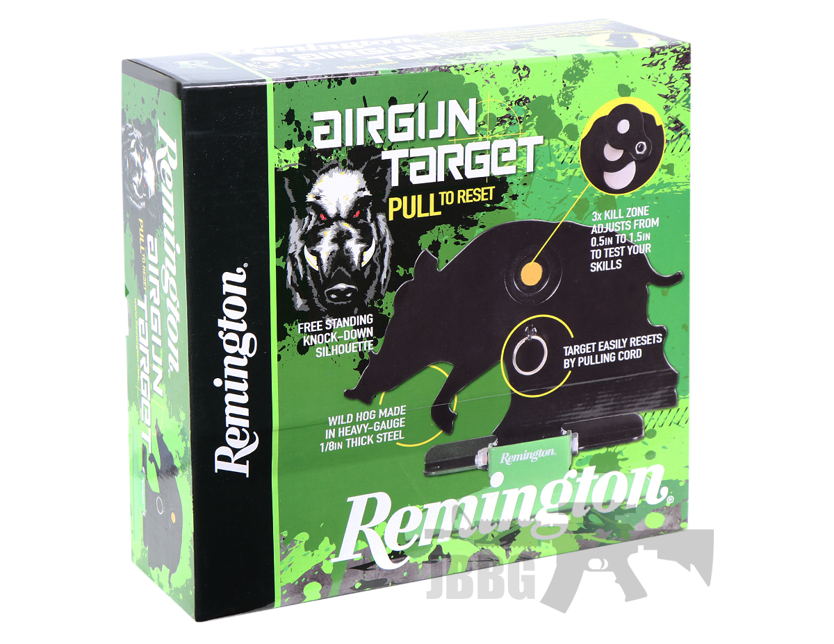 Remington Wild Hog Pull to Reset Airgun Target - Just Air Guns