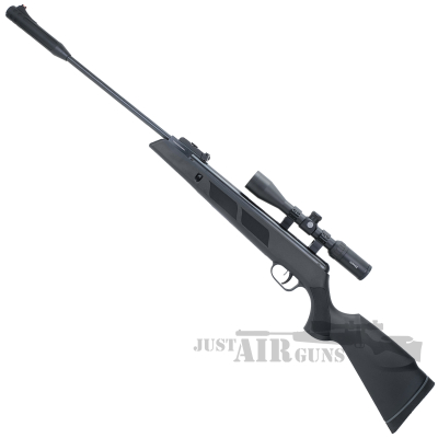 Milbro Explorer Air Rifle Synthetic Black Stock .22 - Just Air Guns
