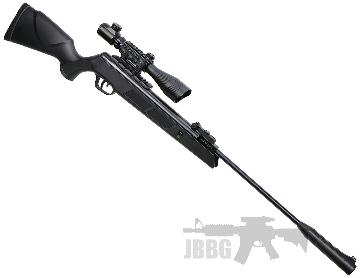 Milbro Explorer Black .22 Spring Air Rifle - Just Air Guns