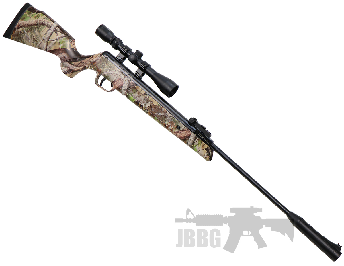Milbro Explorer Camo .22 Spring Air Rifle - Just Air Guns