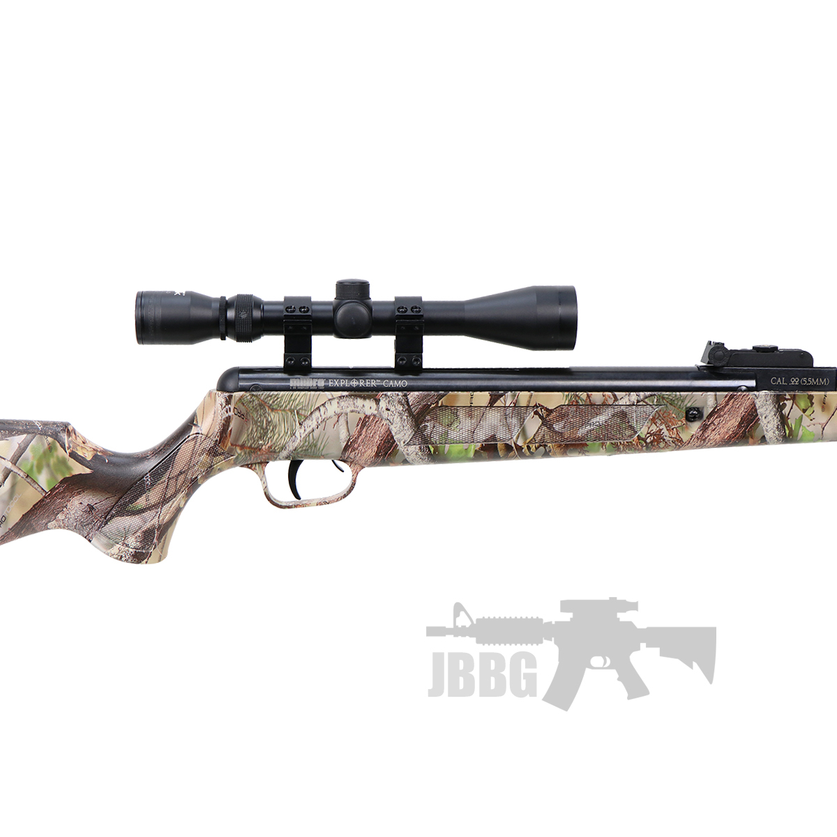 Milbro Explorer Camo .22 Spring Air Rifle - Just Air Guns
