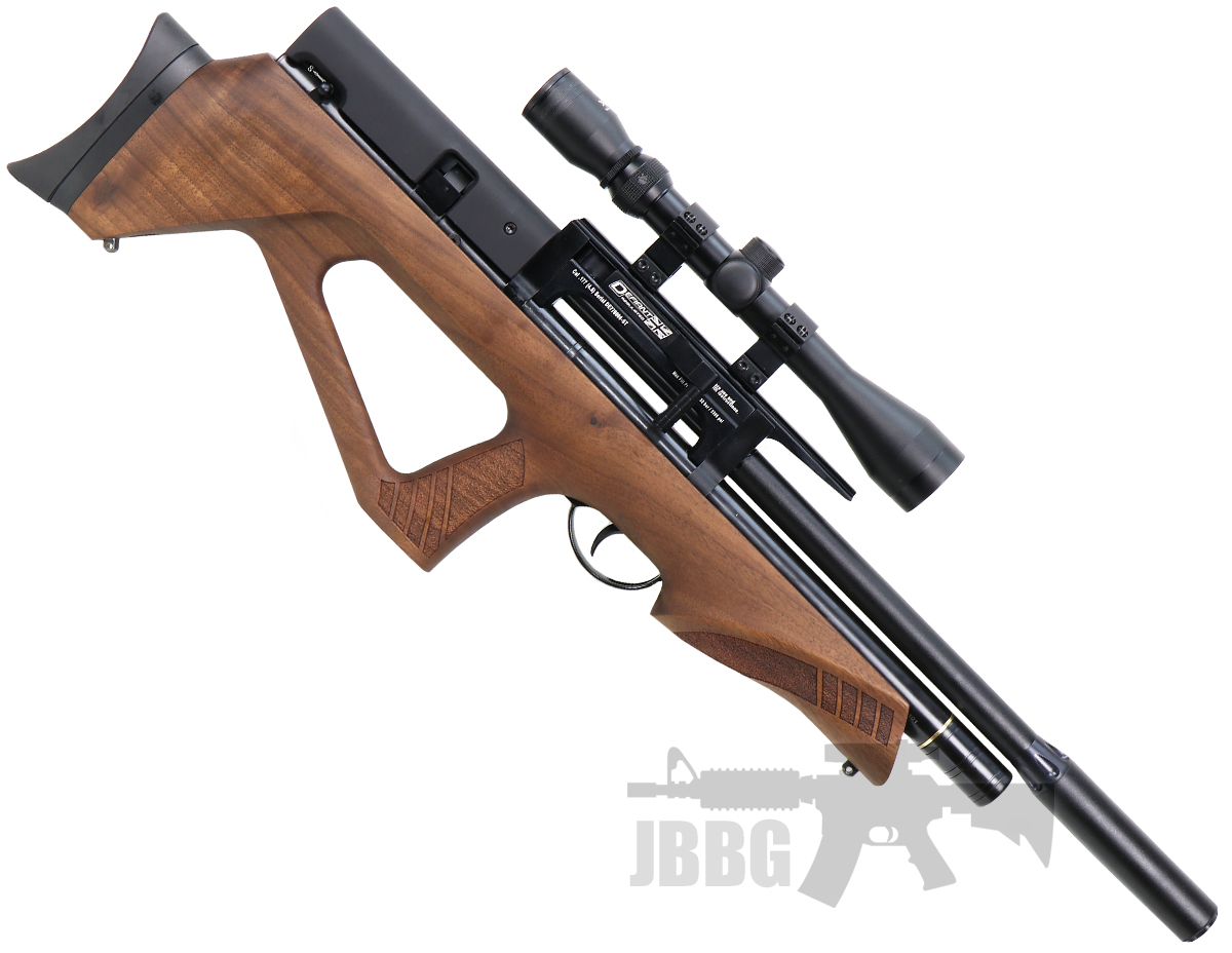 BSA Defiant PCP Walnut Stock .177 Air Rifle - Just Air Guns