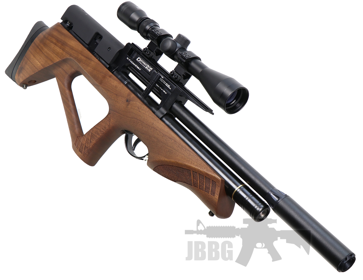 BSA Defiant PCP Walnut Stock Air Rifle .22 - Just Air Guns