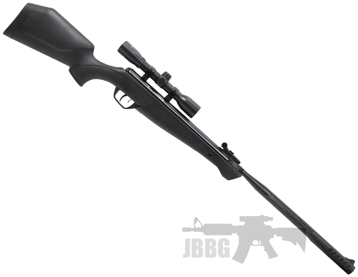 Crosman Shockwave NP QuietFire Air Rifle Bundle Set - Just Air Guns