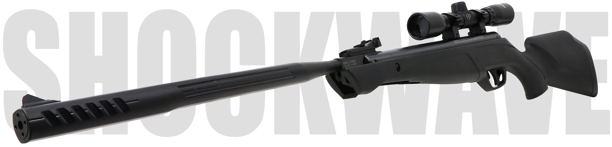 Crosman Shockwave NP QuietFire Break Barrel Air Rifle .22 - Just Air Guns